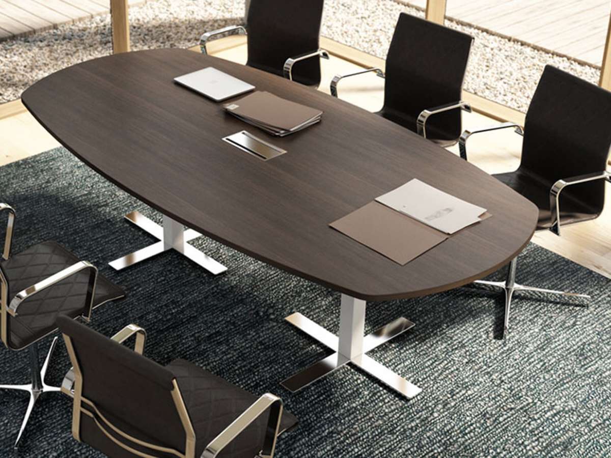 Bralco WINGLET Besprechungstisch 240 x 120 cm in Bootsform ...