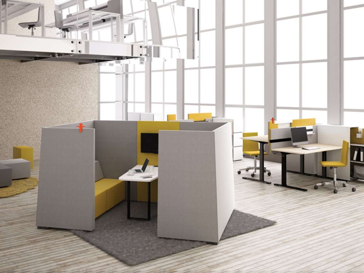 Akustik für Büro und Lounge | 4bueromoebel.de
